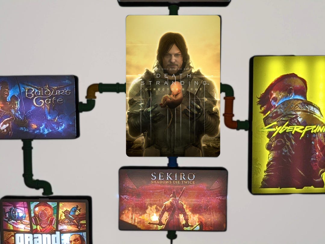 Death Stranding LED Lightbox Gaming Room Sign Gaming Poster Lighting ...