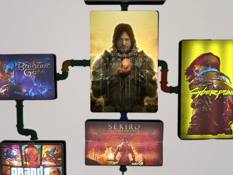 Death Stranding LED Lightbox Gaming Room Sign Gaming Poster Lighting ...