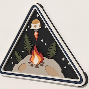 Outer Wilds Ventures 3D Logo Sign - Etsy