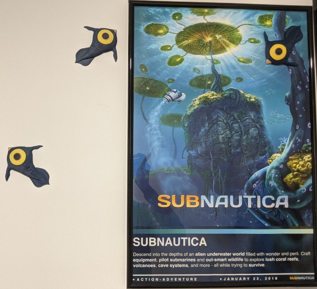 Subnautica Inspired Peeper Fish - Etsy