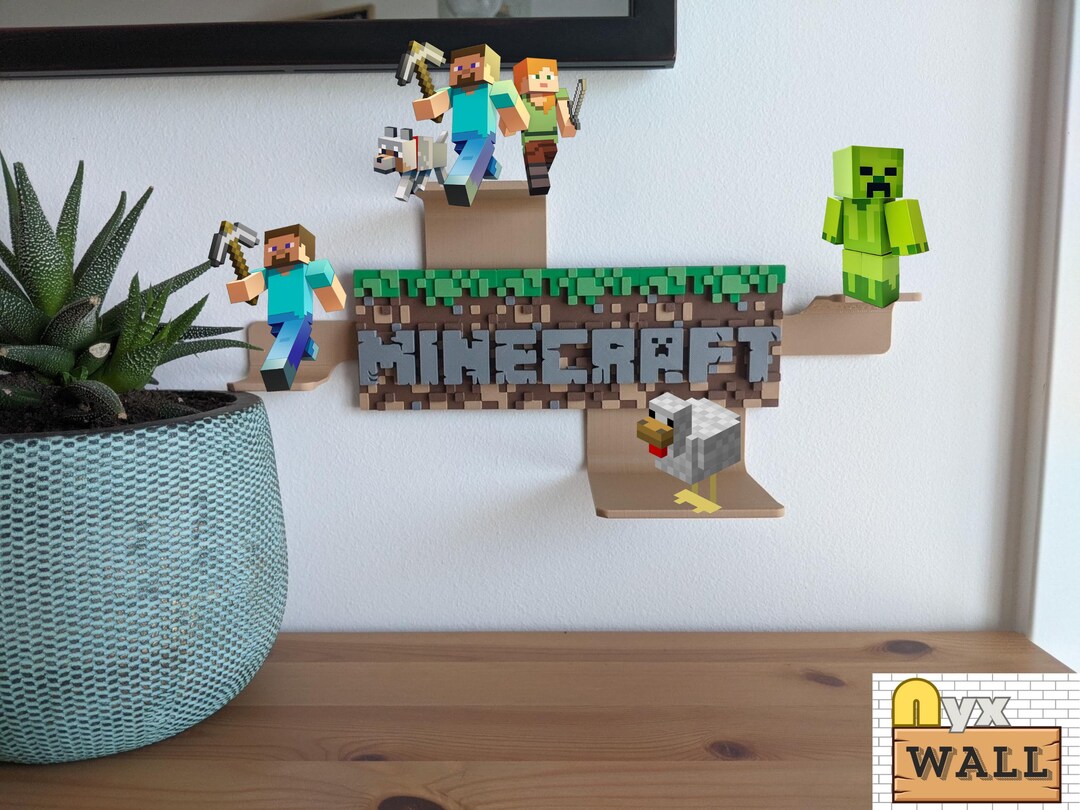 Minecraft Gaming Room Sign Lighting Wall and Desk Gift Ideas for Gamers ...