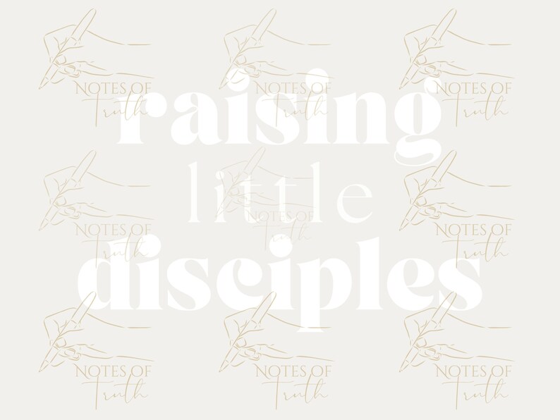 Raising Little Disciples Svg, Christian Minimalist Mom Png, Minimalist ...