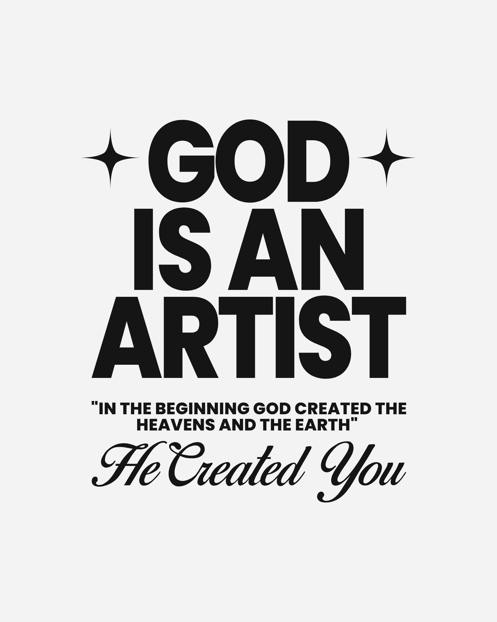 God is an Artist SVG/PNG | Christian Faith Design (digital Download) - Etsy