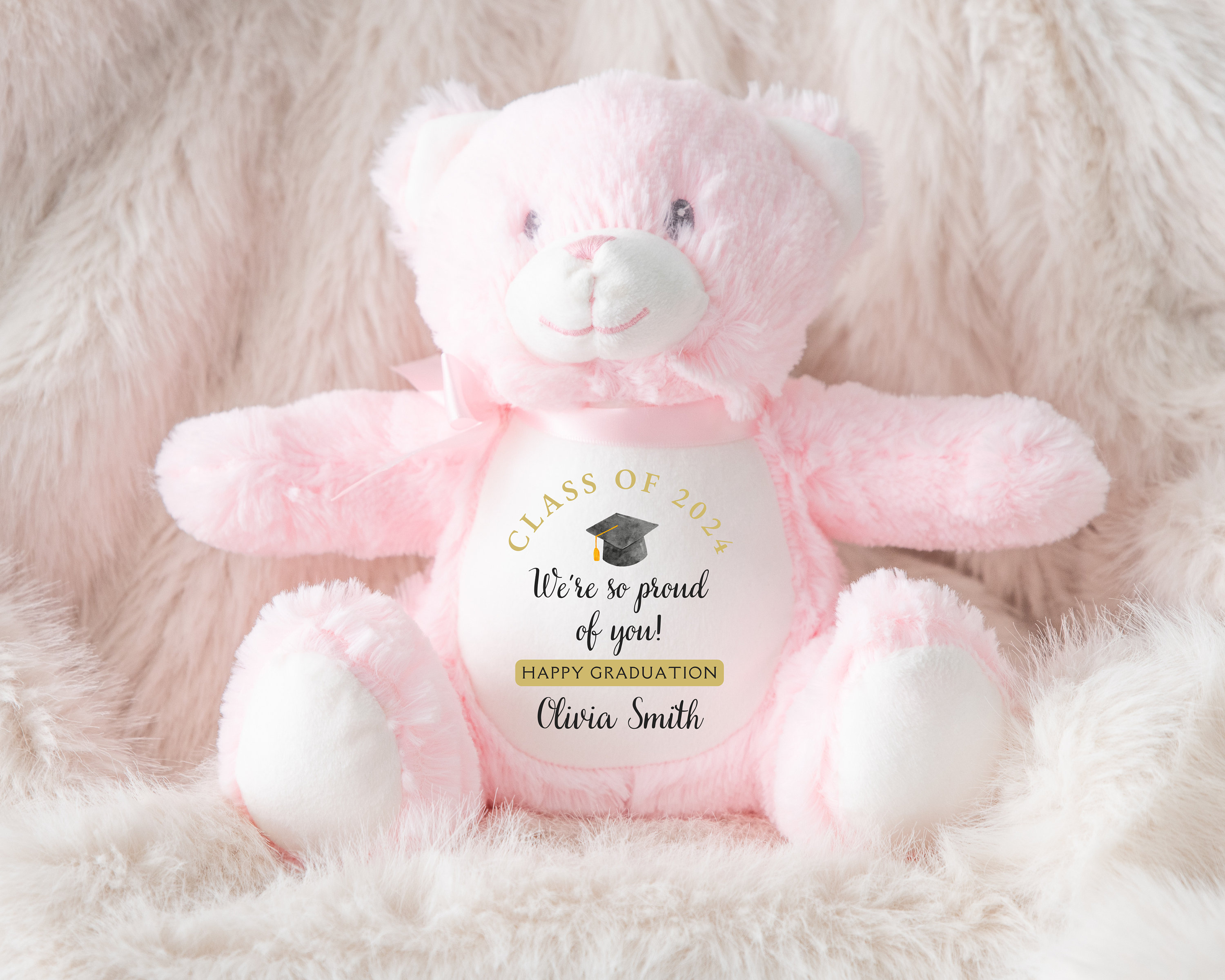 Personalised Graduation Teddy Bear University Student Custom Graduation ...