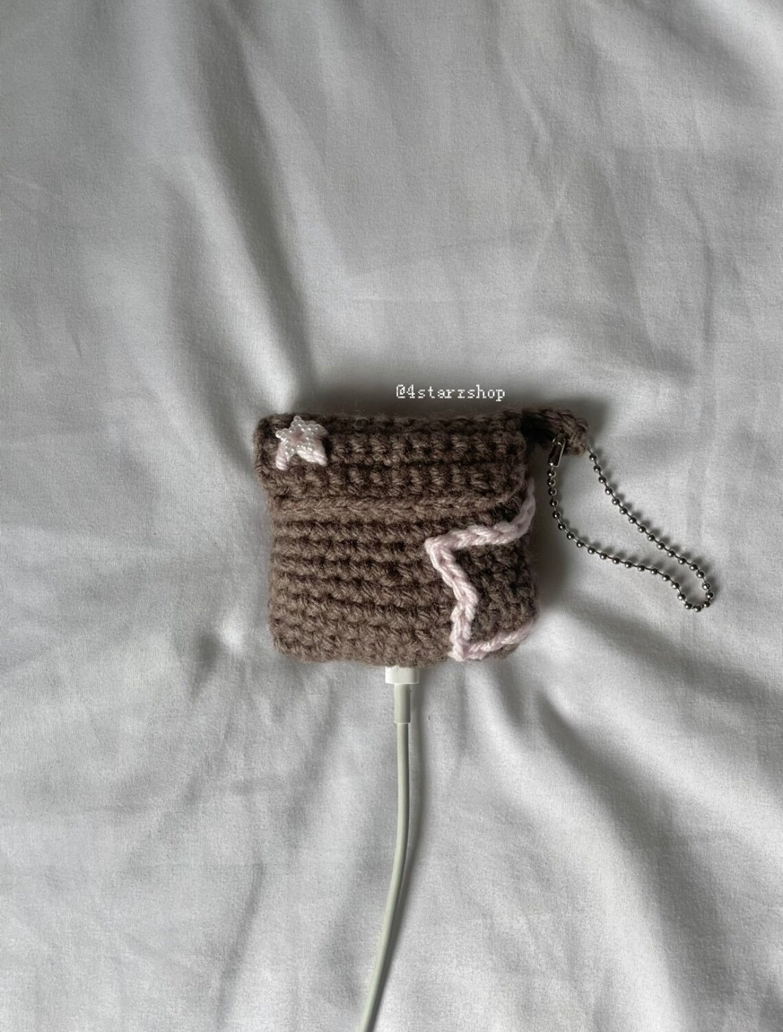 Half Star Earbud Pouch Crochet PDF Pattern - Etsy