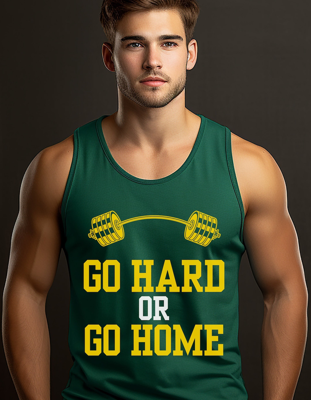 Workout Shirt Unisex Jersey Tanks Go Hard or Go Home T-shirt Gym ...