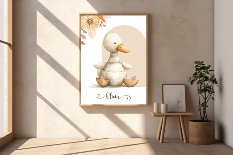 Tierno pato descargable, ideal para regalar a recien nacido,baby shower ...