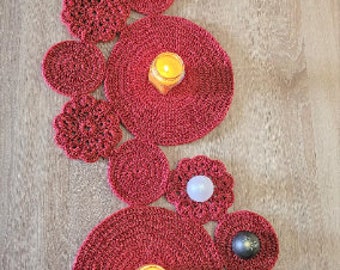 Cable Knit Table Runner - Etsy