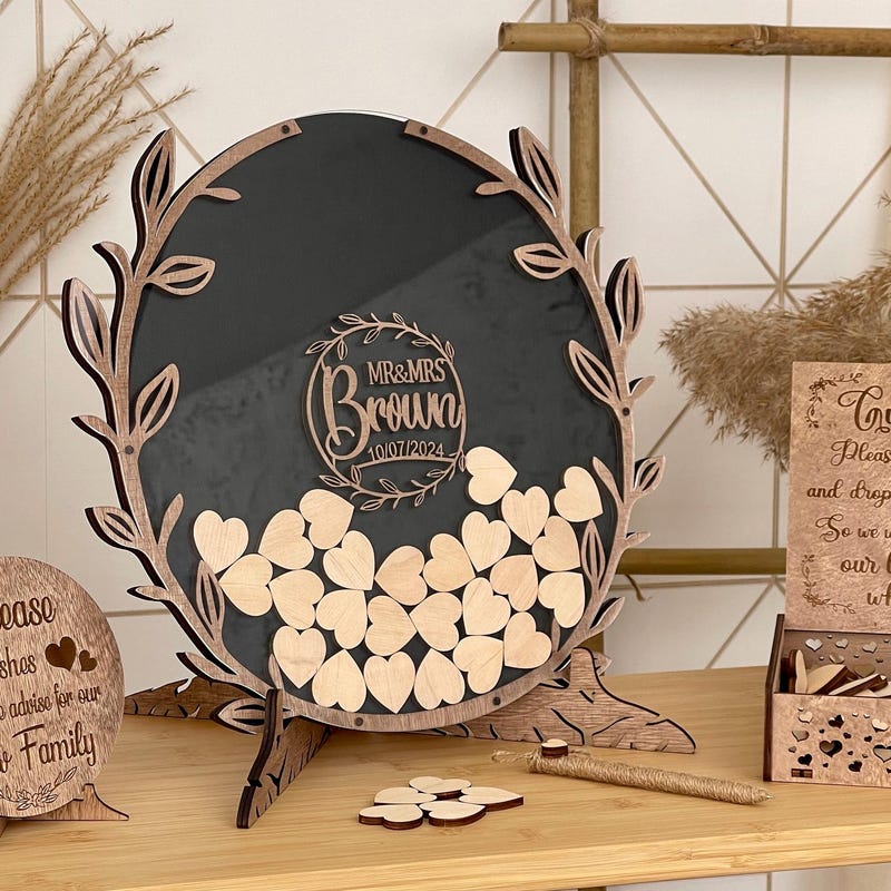 Guest Book Box - Etsy