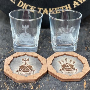 Dungeon Master Whiskey Set, Dnd Gift, Christmas Gift, Personalized ...