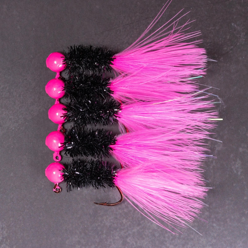 Pink Crappie Jigs - Etsy