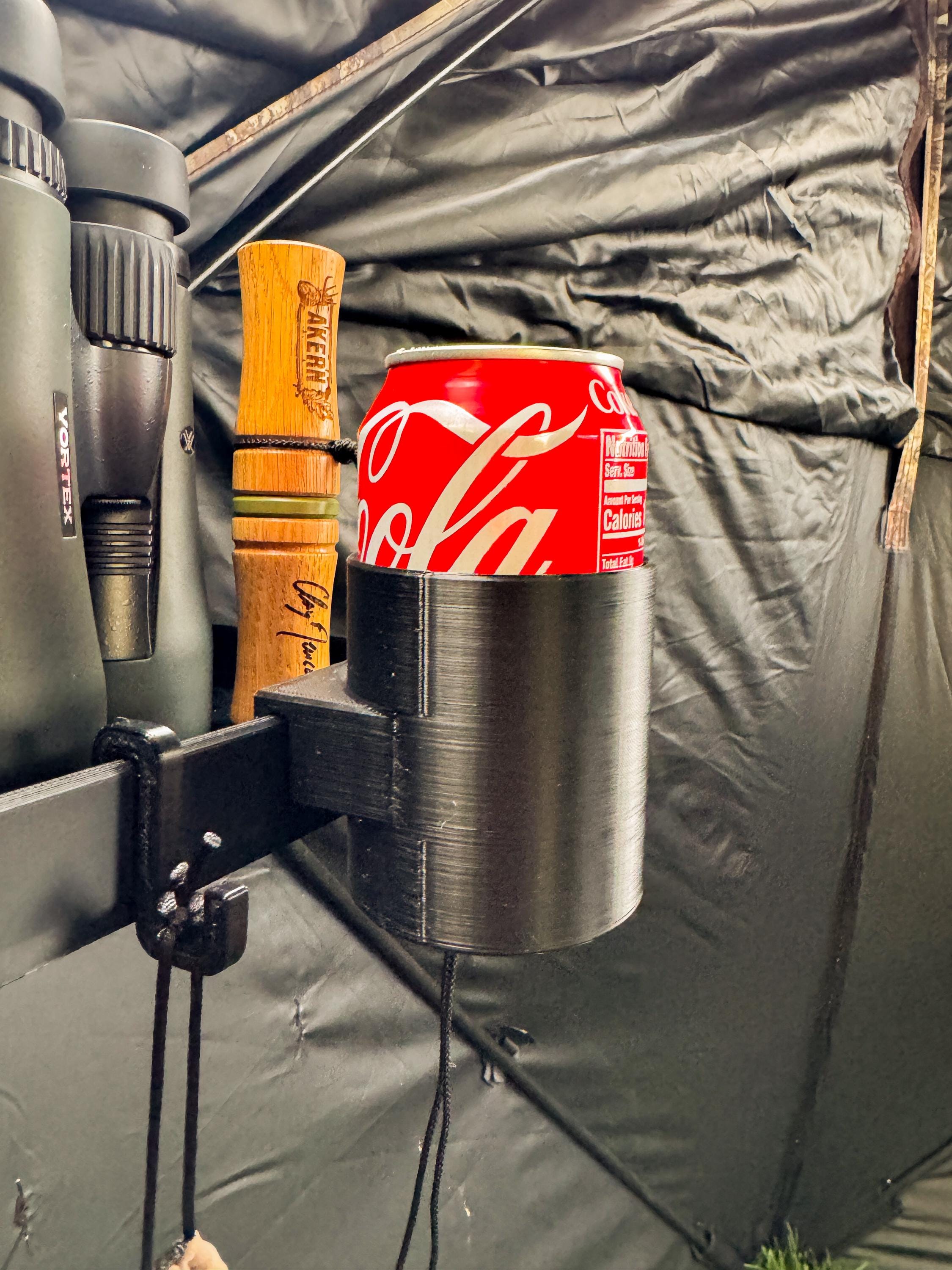 12/16oz Can Holder for Hub-style Ground Blind Shelf (SHELF SOLD ...