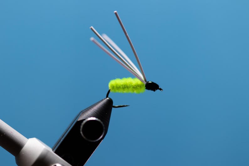 3-pack - Bully's Bluegill Spider (green/white) - Etsy