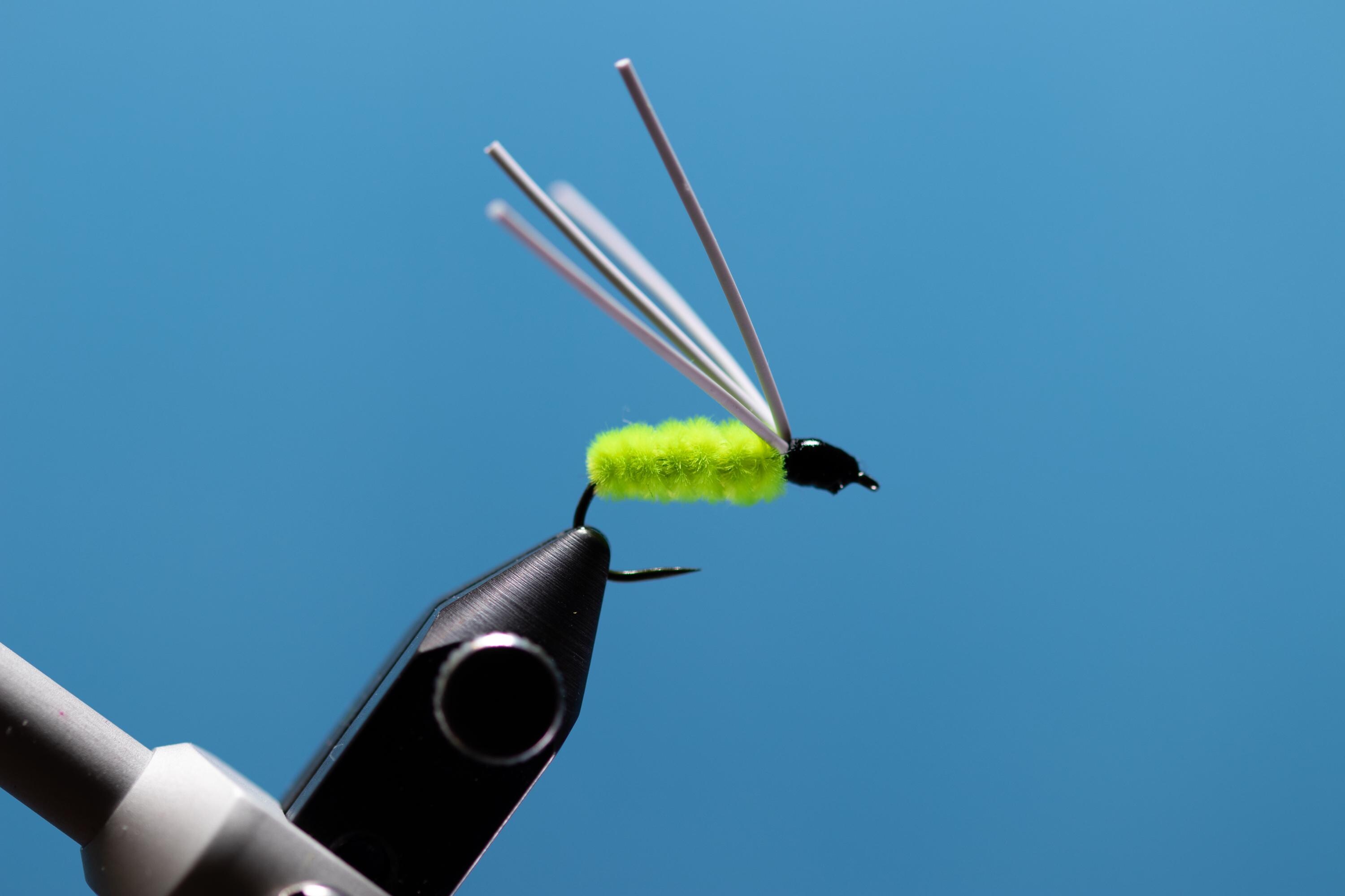 3-pack - Bully's Bluegill Spider (green/white) - Etsy