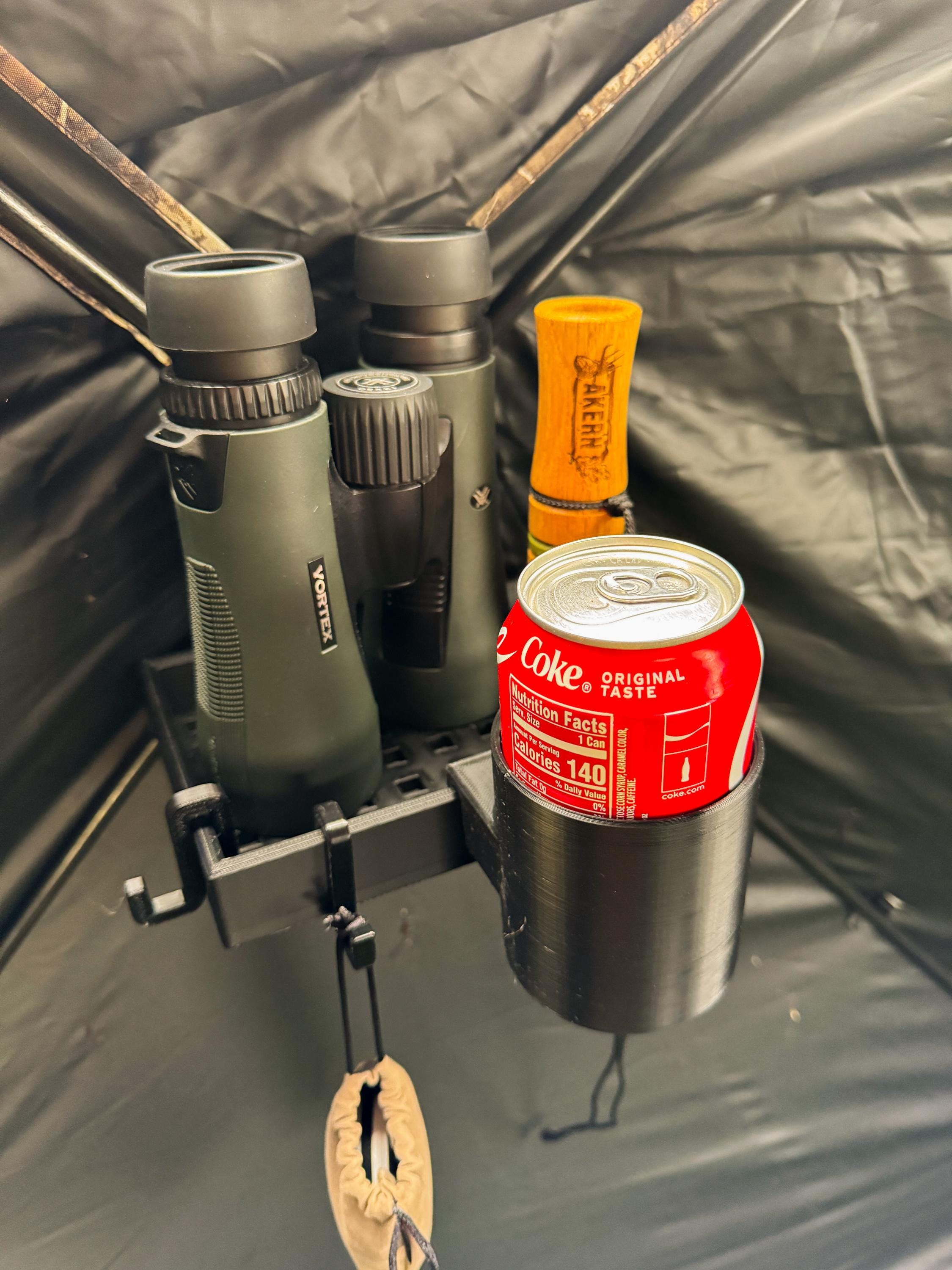 12/16oz Can Holder for Hub-style Ground Blind Shelf (SHELF SOLD ...