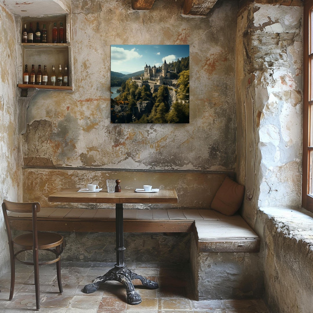 Medieval Style, Wall Mounted Painting, Wall Mounted Picture - Etsy