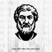 Aristotle SVG, Philosopher Clipart, Aristotle Silhouette Cut File ...