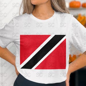 Trinidad and Tobago Flag SVG | National Flag Clipart | Digital Trinidad ...