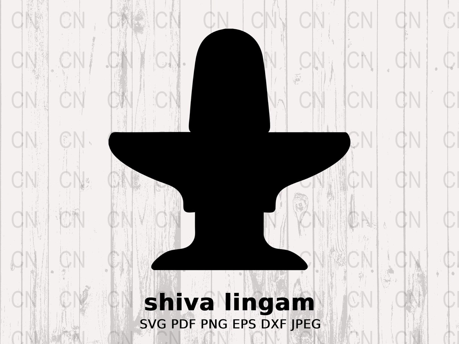 Shiva Lingam Silhouette, Shiva Lingam SVG, Hindu Symbol Silhouette ...