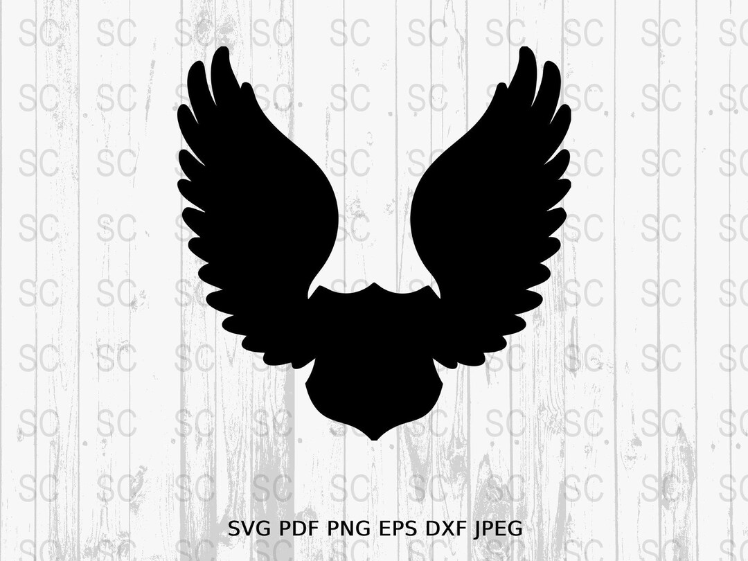 Angel Wings With Police Badge SVG, Police Officer Clipart, Badge and ...