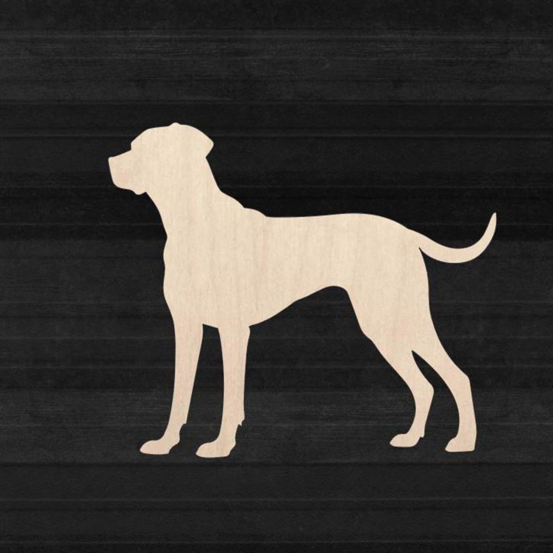 Rhodesian Ridgeback Shape | Laser Cut Baltic Birch Plywood Shapes ...