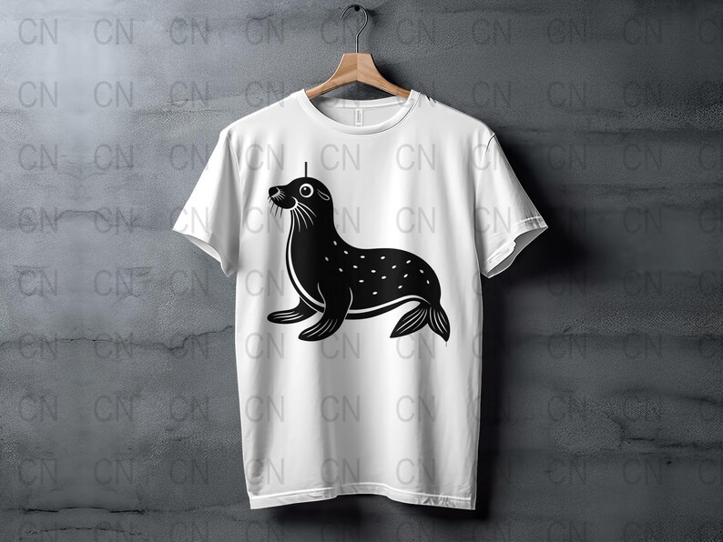 Seal Svg Png Jpeg Dxf, Vector Cutting Files for Silhouette Cameo ...