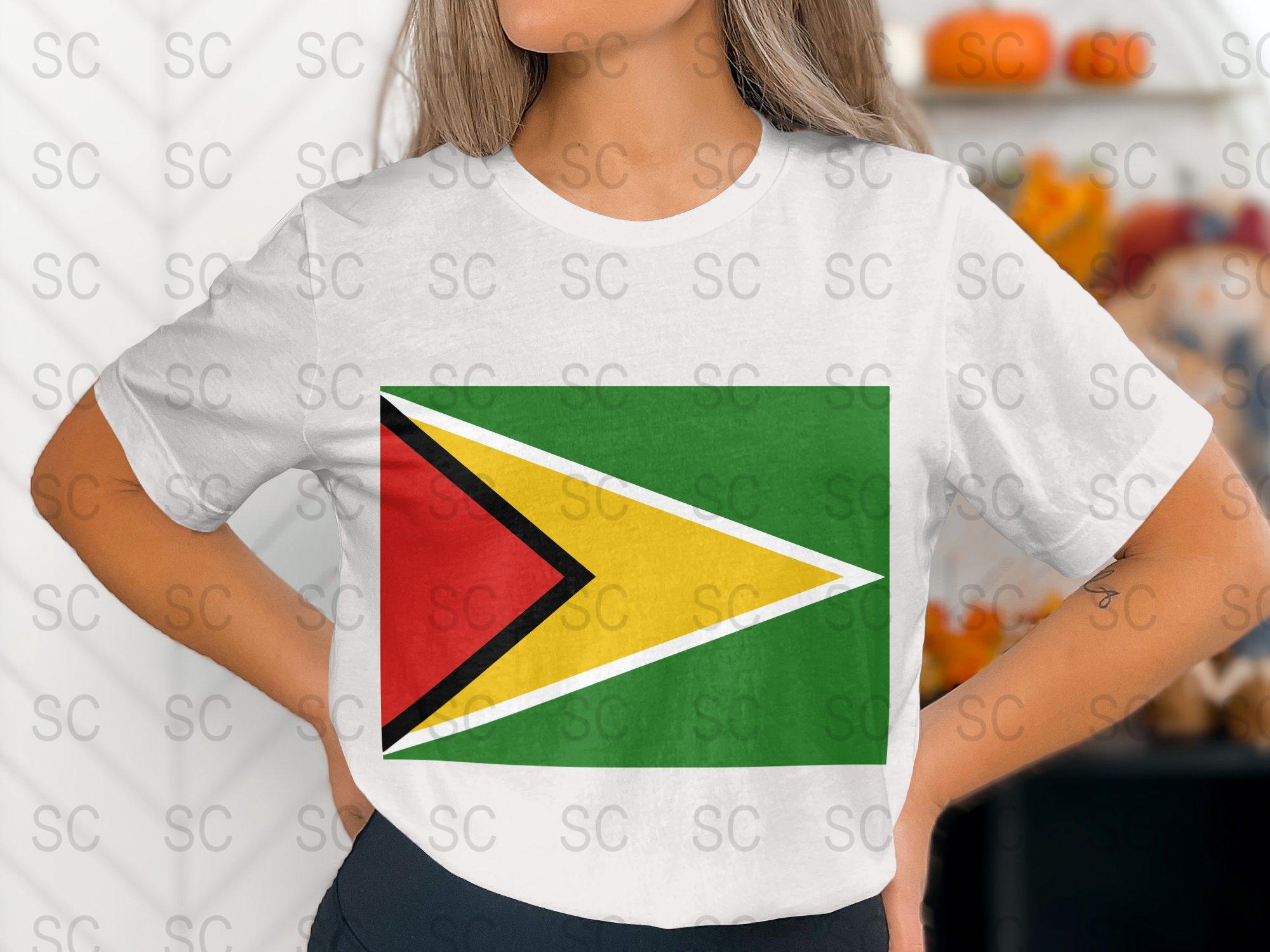 Guyana Flag SVG | National Flag Clipart | Digital Guyana Design ...