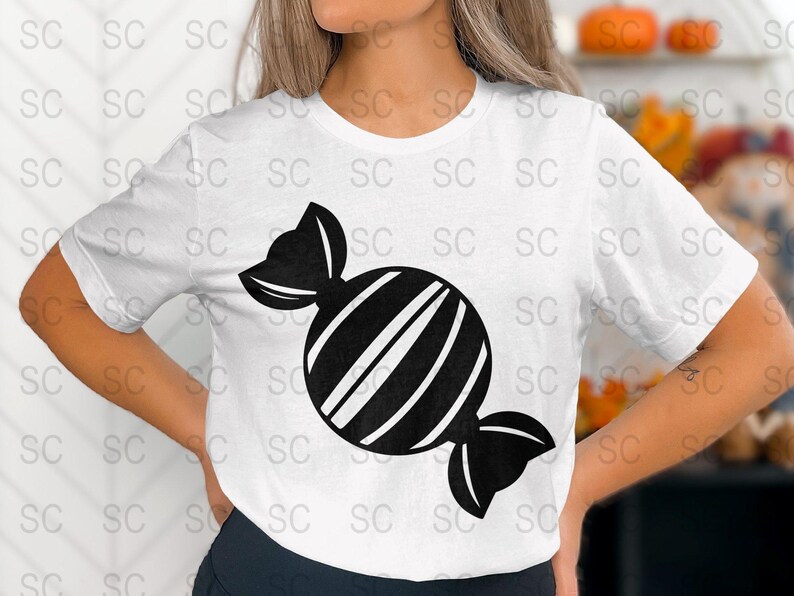 Candy Silhouette SVG, Sweet Treat Icon Clipart, Lollipop and Candy ...