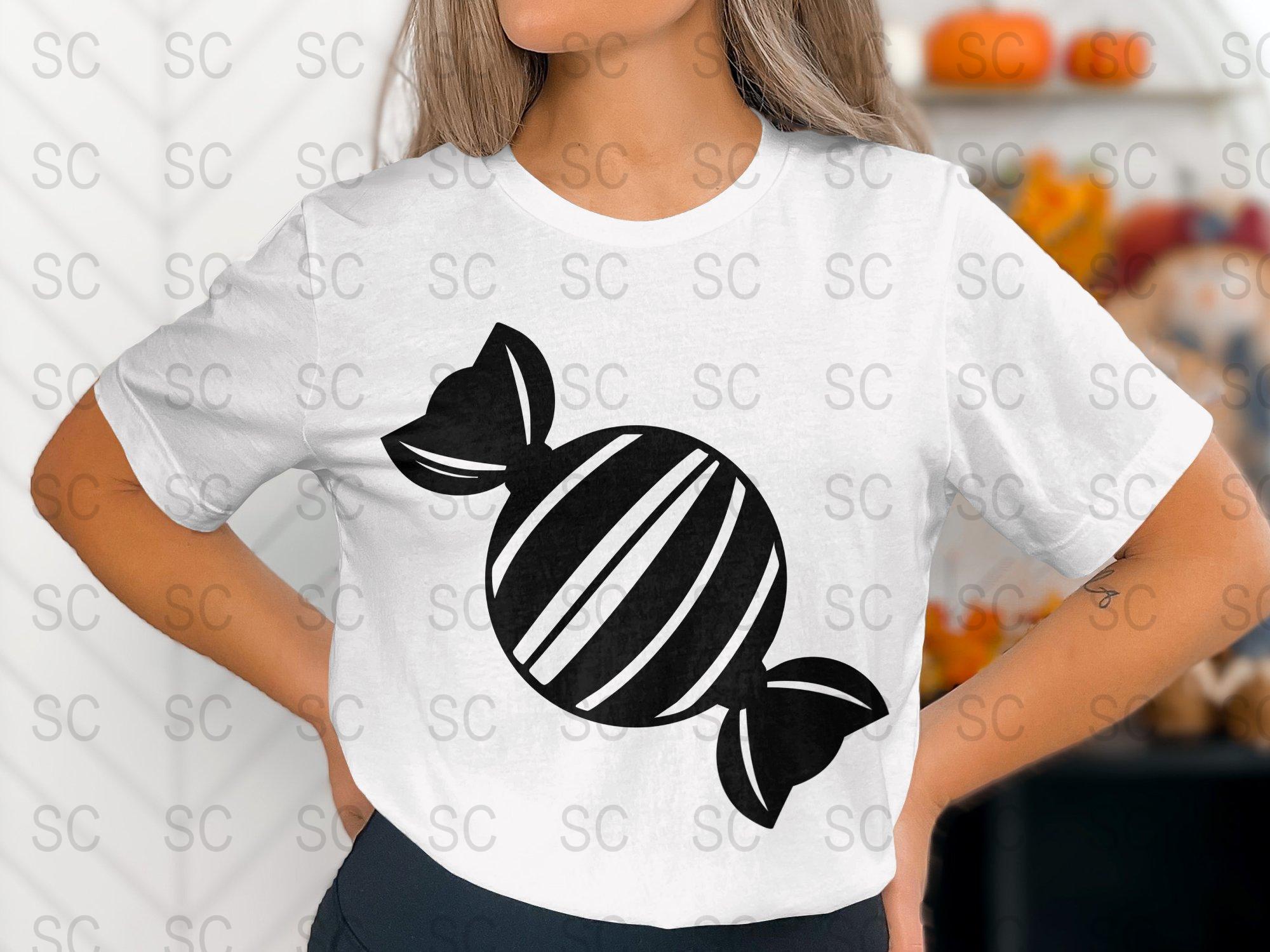 Candy Silhouette SVG, Sweet Treat Icon Clipart, Lollipop and Candy ...