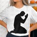 Man Kneeling in Prayer Islam, Prayer Islam SVG, Islamic Silhouette ...