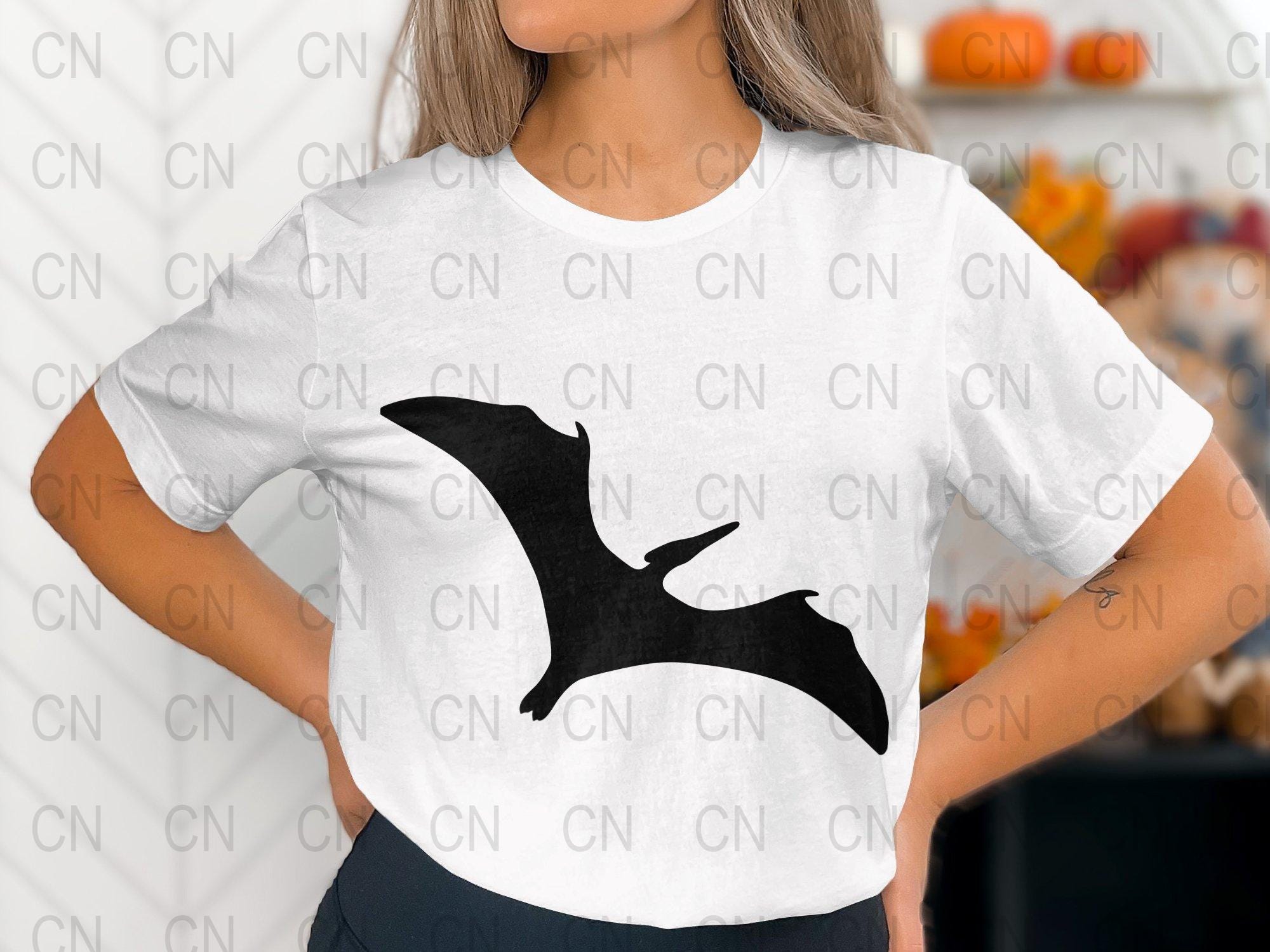 Quetzalcoatlus Silhouette SVG, Pterosaur Clipart, Jurassic Cut File ...