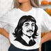 René Descartes Silhouette SVG, Philosopher Clipart, Enlightenment ...