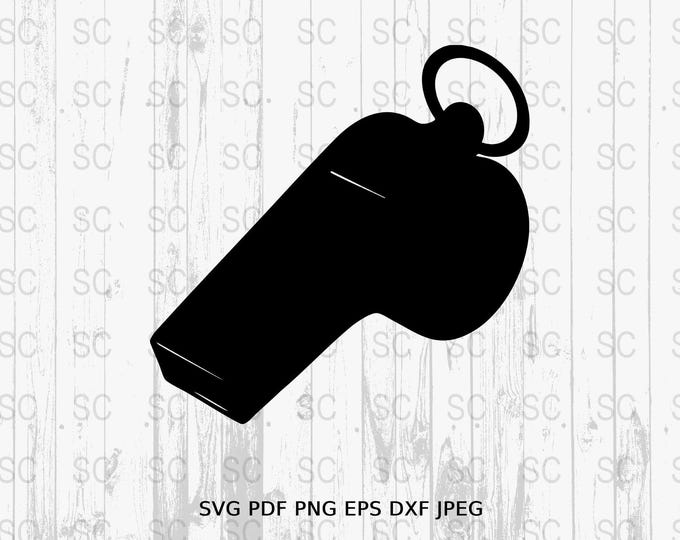 Whistle Outline SVG, Whistle SVG, Sport Svg, Whistle Outline Clipart ...
