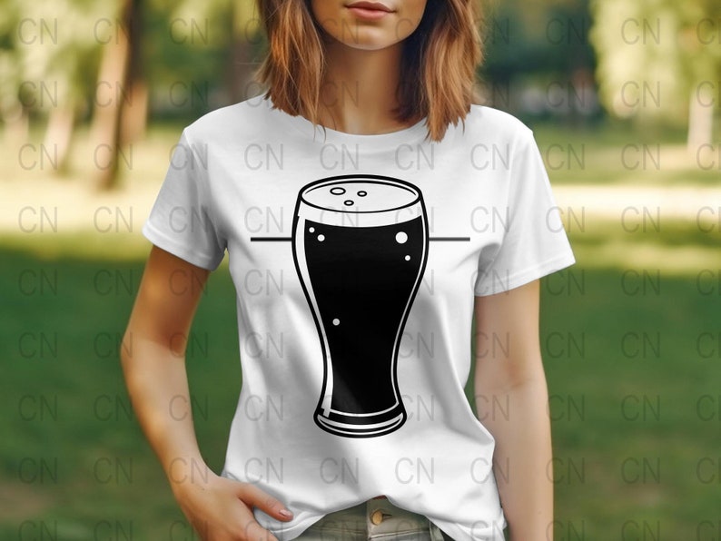Digital Beer Glass SVG Image, Printable Beer Wall Art, Instant Download ...