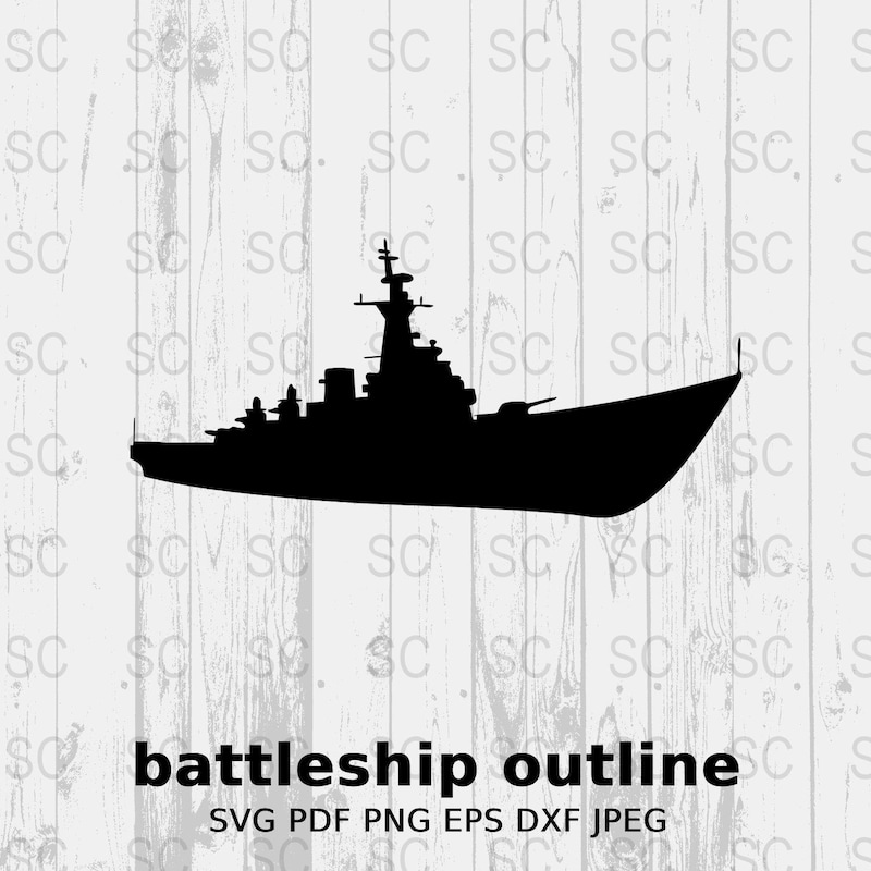 Naval Ship Svg - Etsy