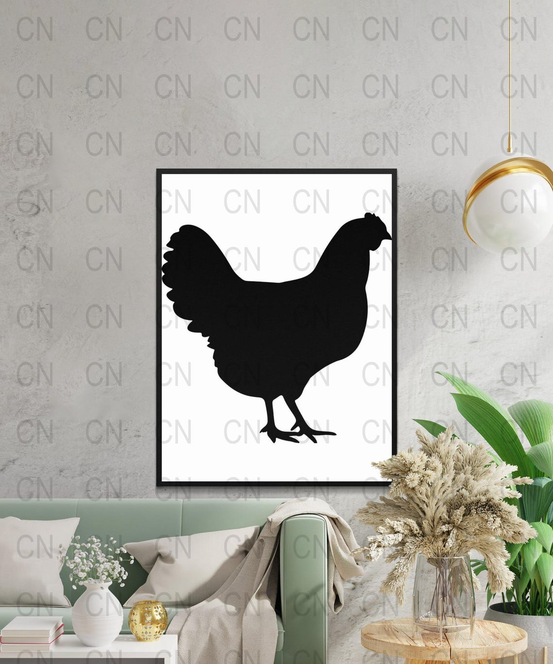 Hen Shape Silhouette SVG, Poultry Clipart, Farm Animal Vector, Bird ...