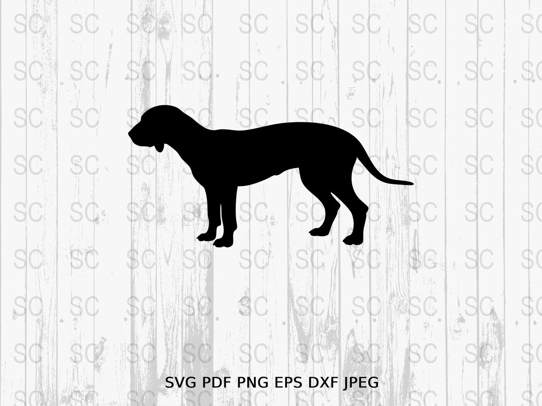 Bedlington Terrier SVG, Dog Clipart, Bedlington Silhouette Cut File ...