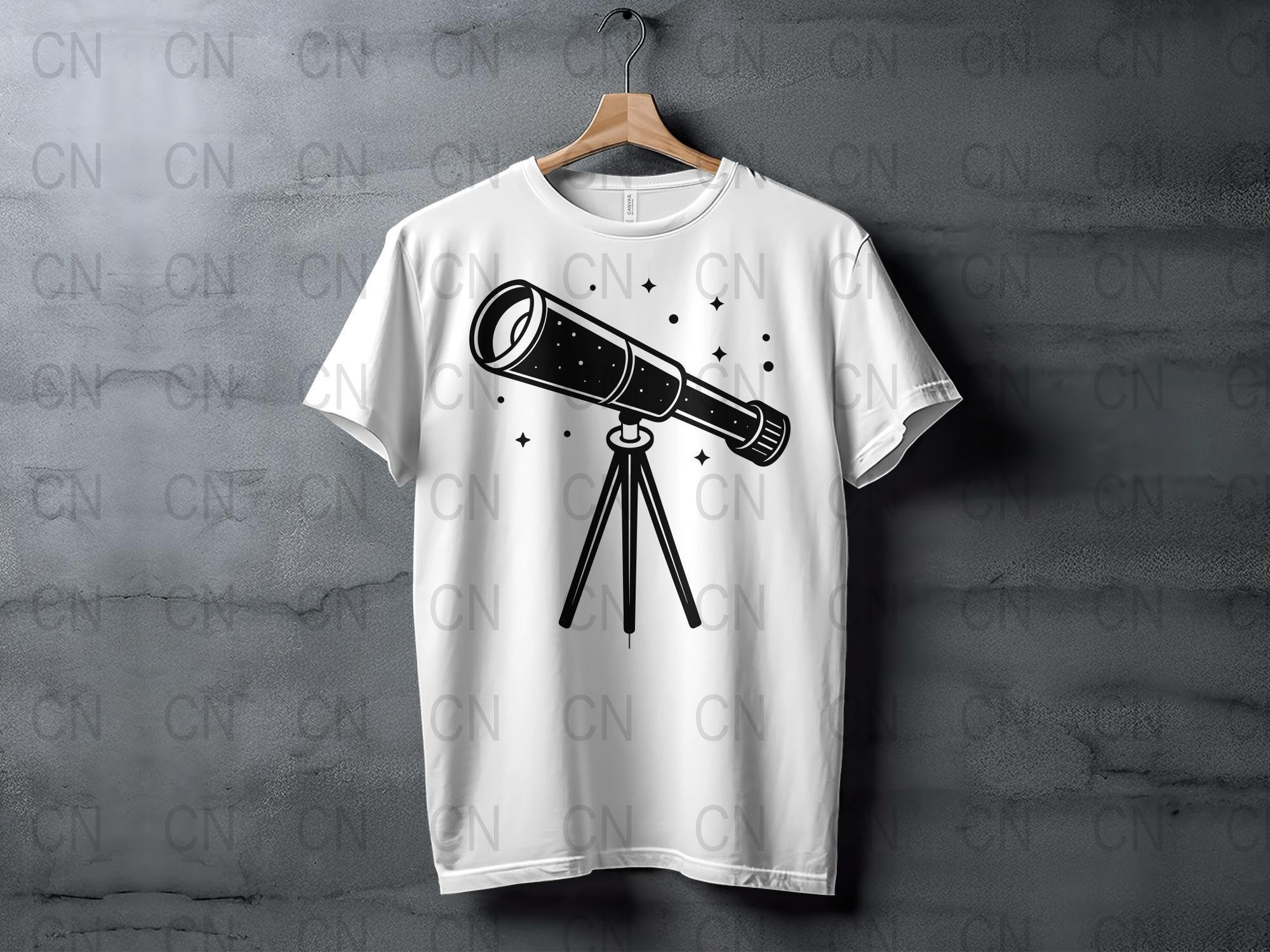 Teleskop svg png jpeg dxf, Vektor Schneidedateien für Silhouette Cameo ...