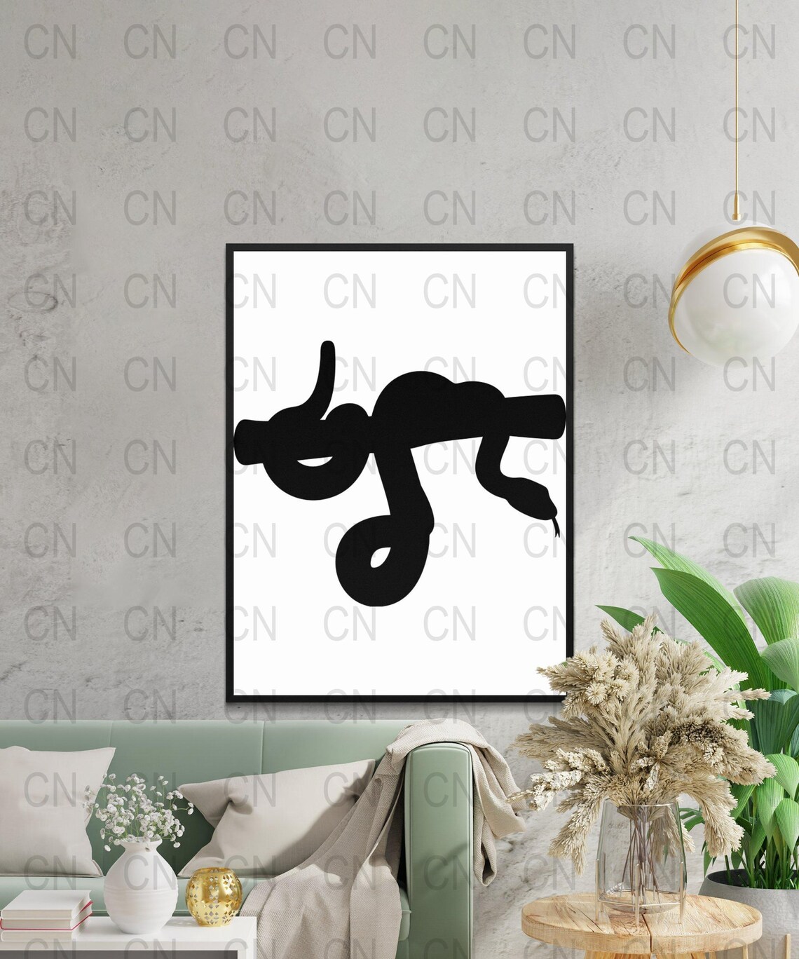Boa Constrictor Wrapped on Tree Silhouette, Boa Constrictor Silhouette ...