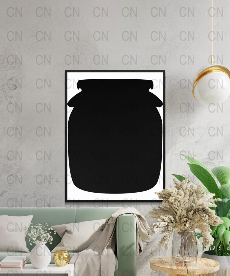 Jam Jar SVG, Preserve Silhouette, Food Clipart, Kitchen Vector, Digital ...