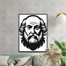 Archimedes SVG, Mathematician Clipart, Archimedes Silhouette Cut File ...
