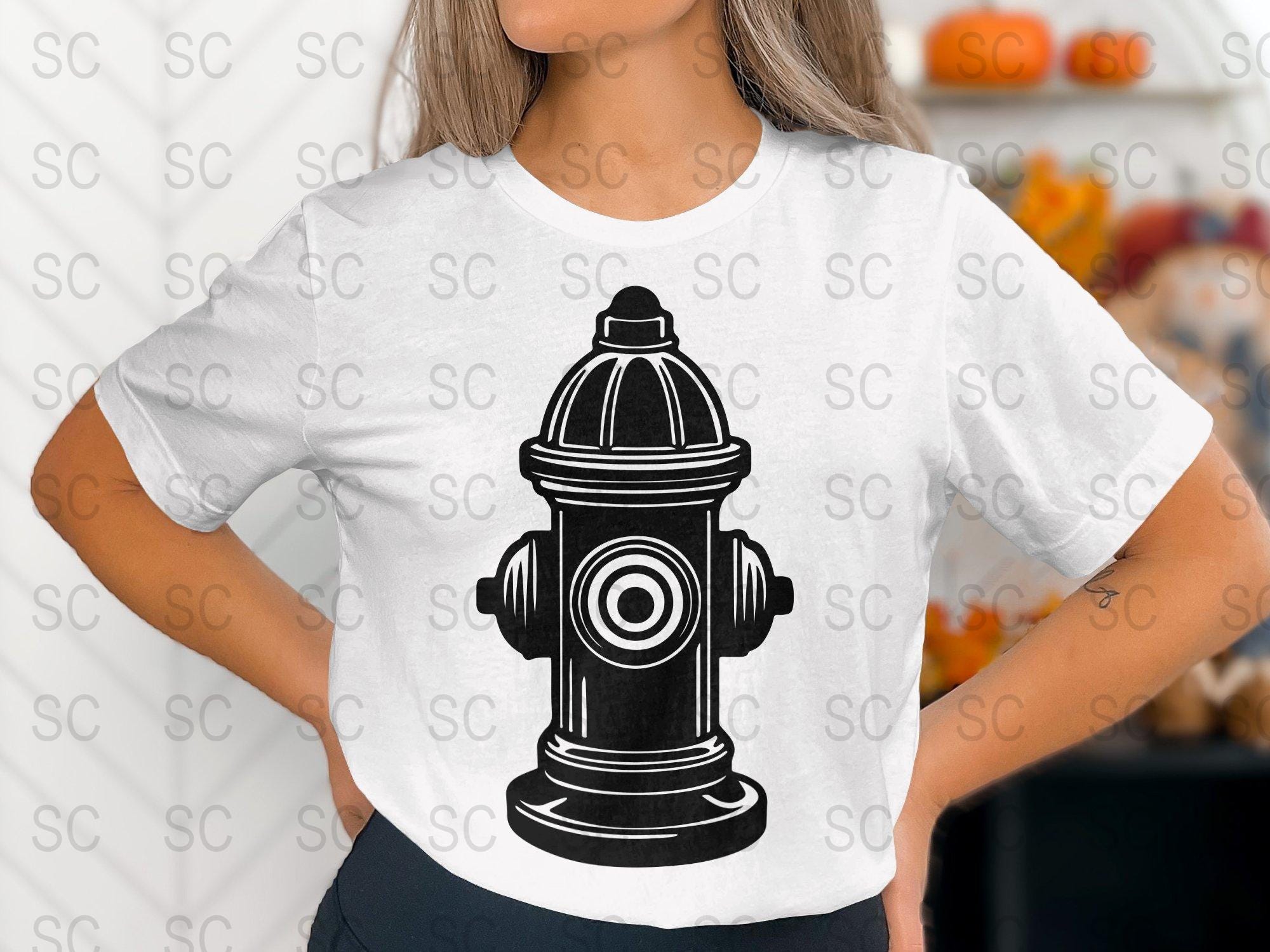 Fire Hydrant Silhouette SVG, Emergency Equipment Icon Clipart ...
