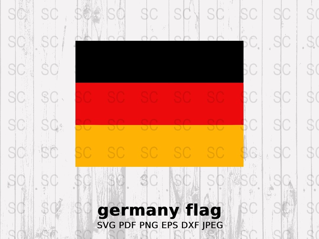 Germany Flag SVG | National Flag Clipart | Digital Germany Design ...