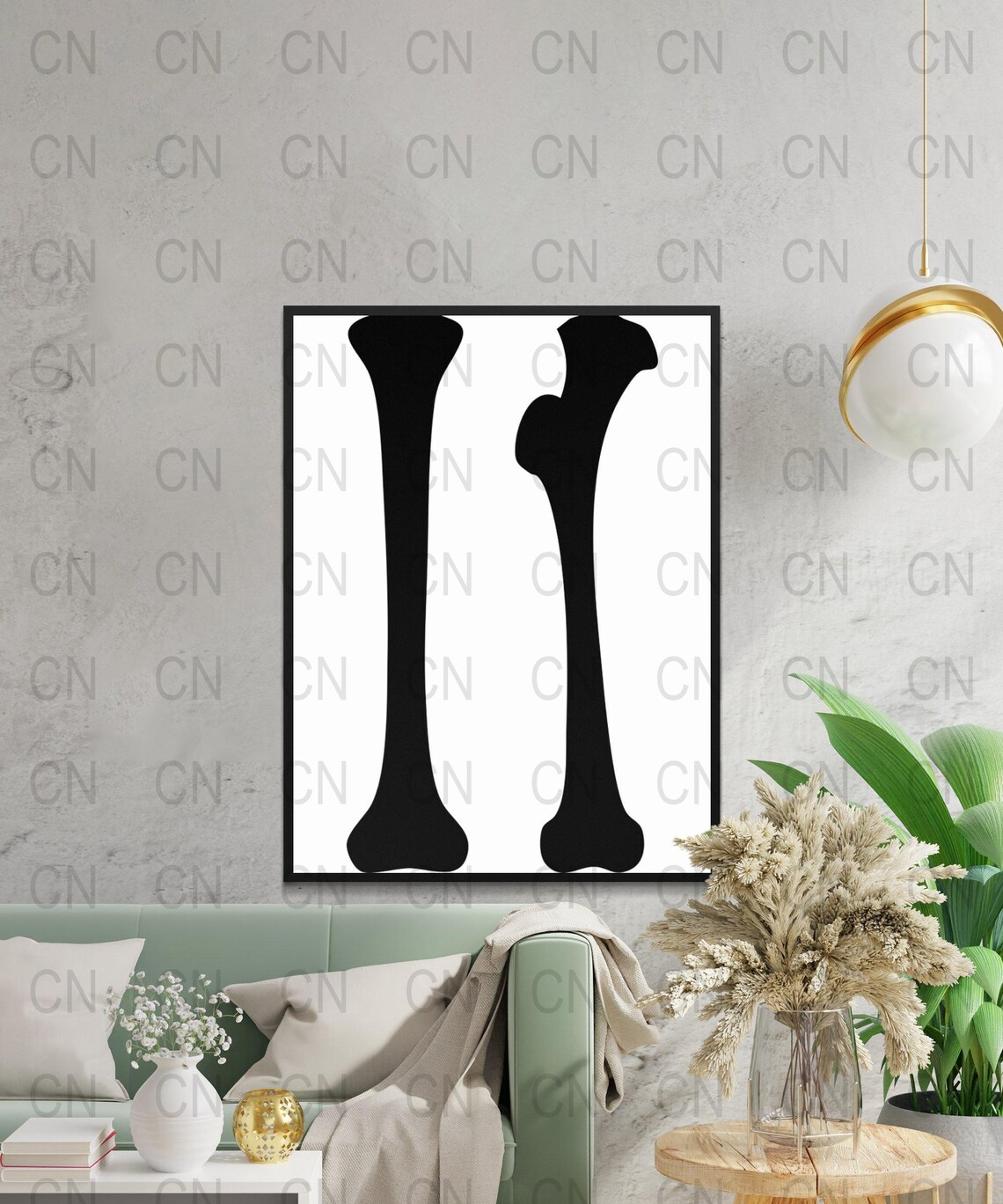 Femur Thigh Bone Silhouette SVG, Human Bone Clipart, Anatomy Vector ...