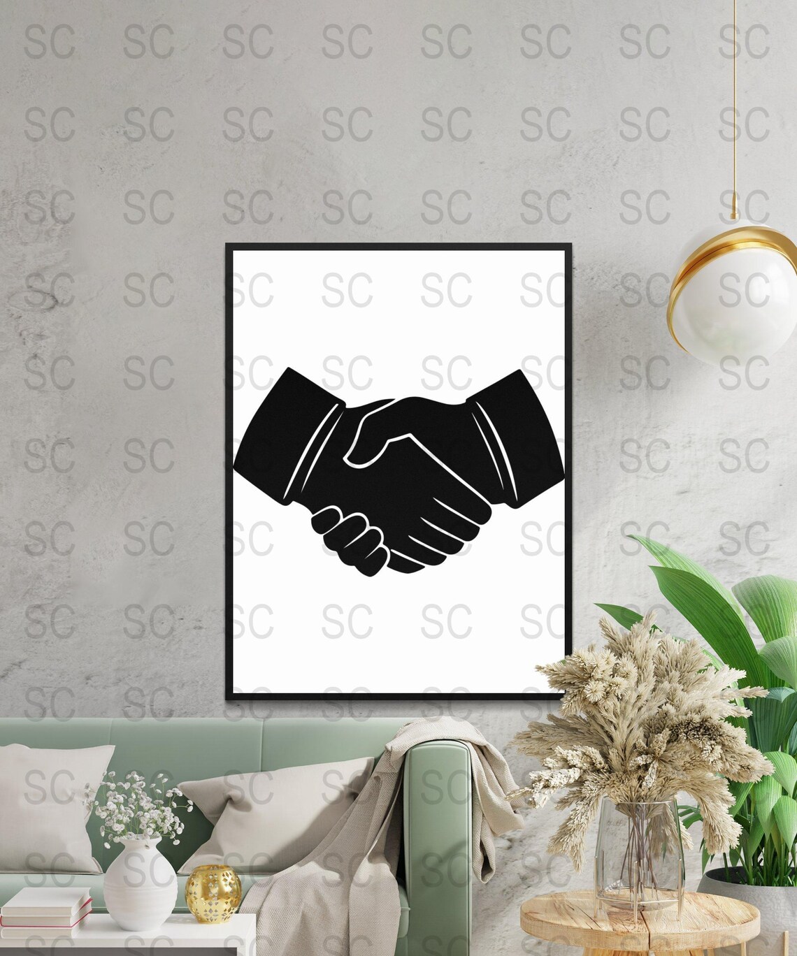 Handshake SVG, Agreement Silhouette, Business Deal Clipart, Partnership ...