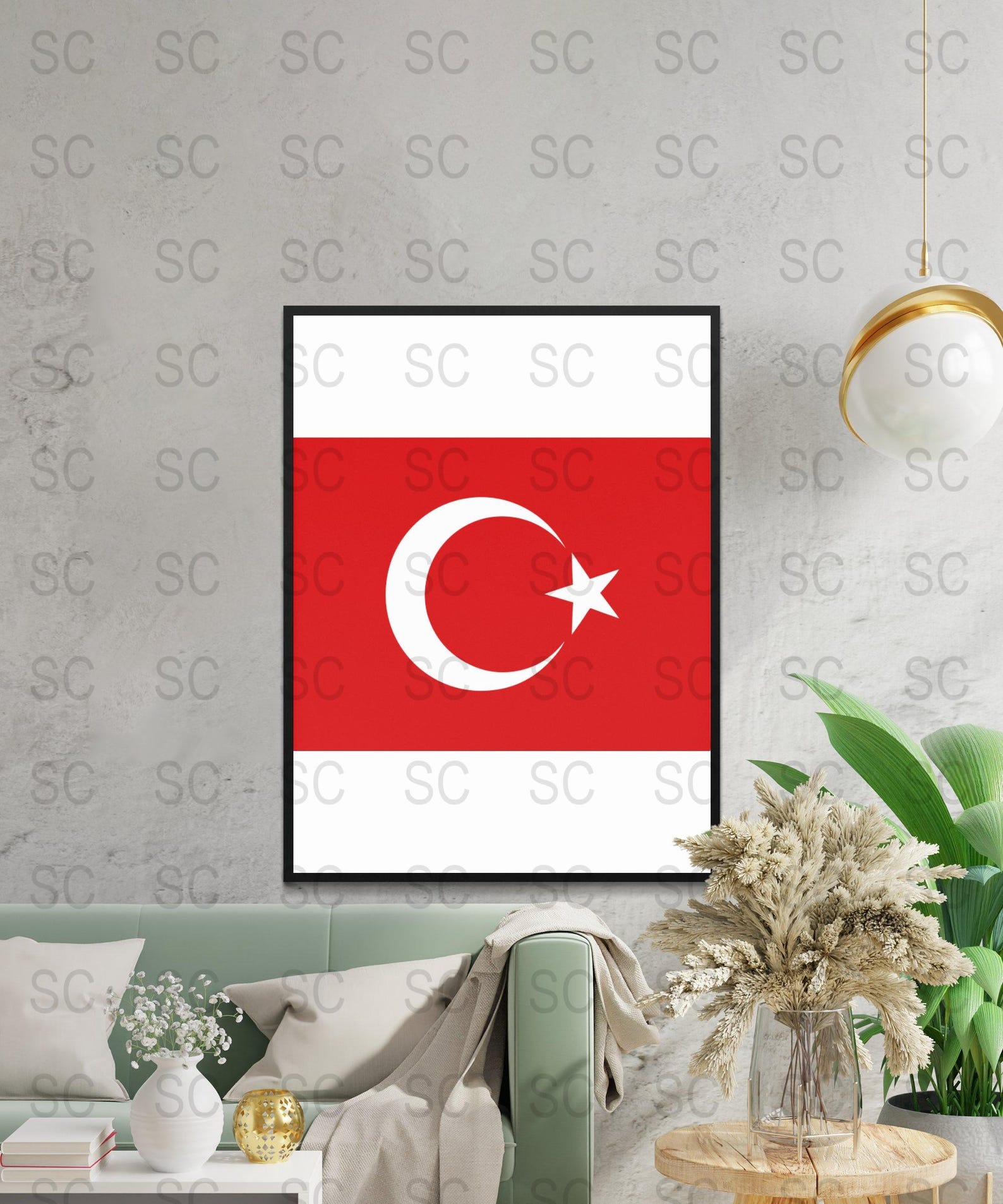Turkey Flag SVG | National Flag Clipart | Digital Turkey Design ...