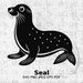 Seal Svg Png Jpeg Dxf, Vector Cutting Files for Silhouette Cameo ...