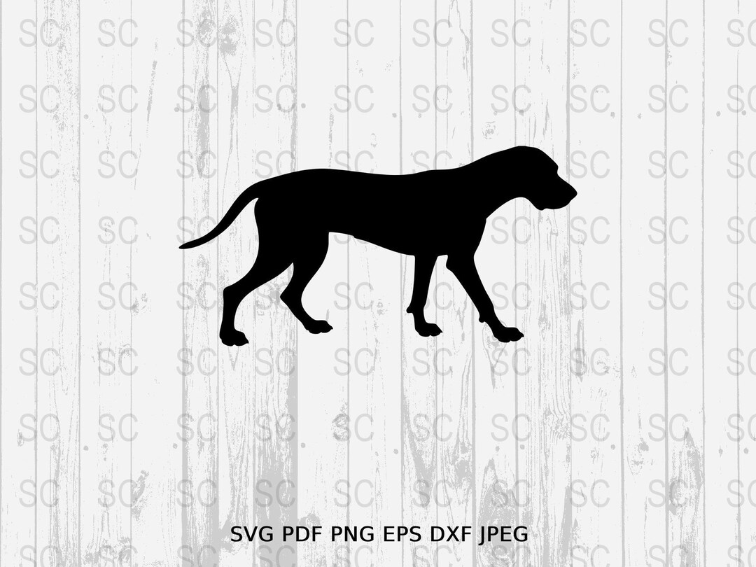 Rhodesian Ridgeback SVG, Dog Silhouette Clipart, Pet Cut File, Guard ...