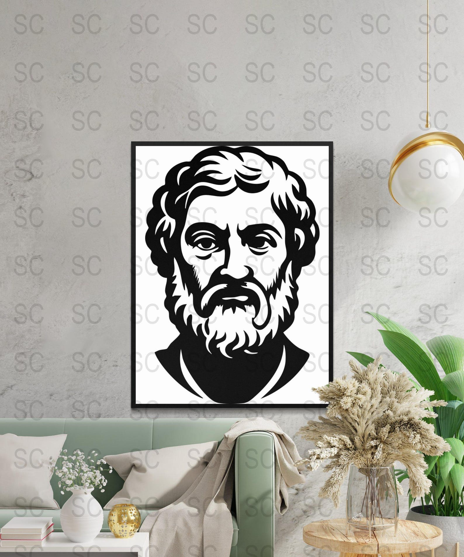 Aristotle SVG, Philosopher Clipart, Aristotle Silhouette Cut File ...