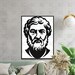 Aristotle SVG, Philosopher Clipart, Aristotle Silhouette Cut File ...